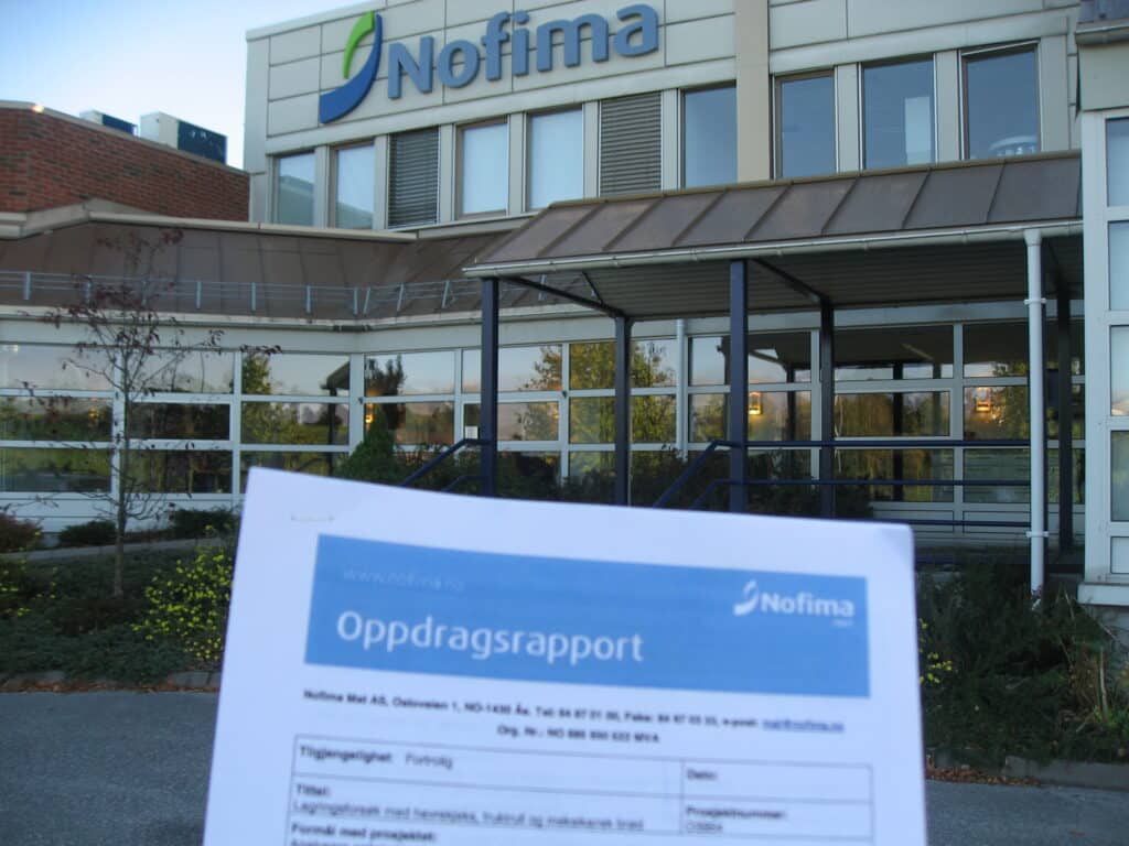 Matforsøk hos Nofima - Sanabona